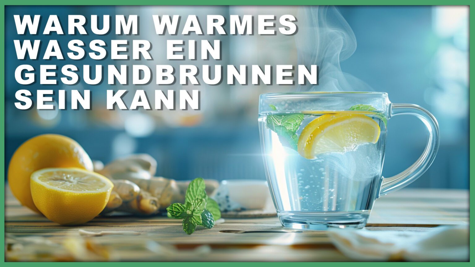 Warum warmes Wasser ein Gesundbrunnen sein kann - Welt Der Gesundheit